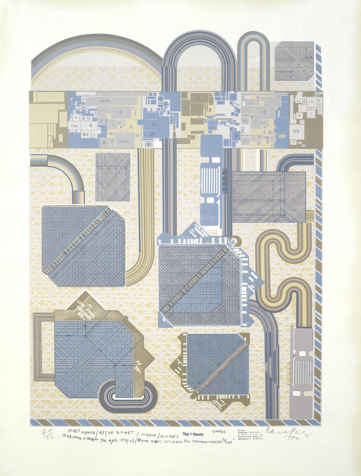 Eduardo Paolozzi | Apple-Calder (1975) | MutualArt