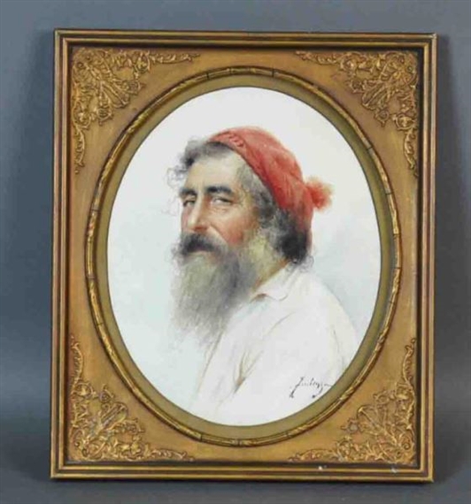 Eduardo Forlenza | portrait of a bearded gent | MutualArt
