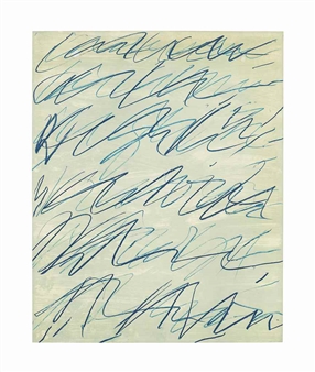 Cy Twombly | ROMAN NOTES I (1970) | MutualArt