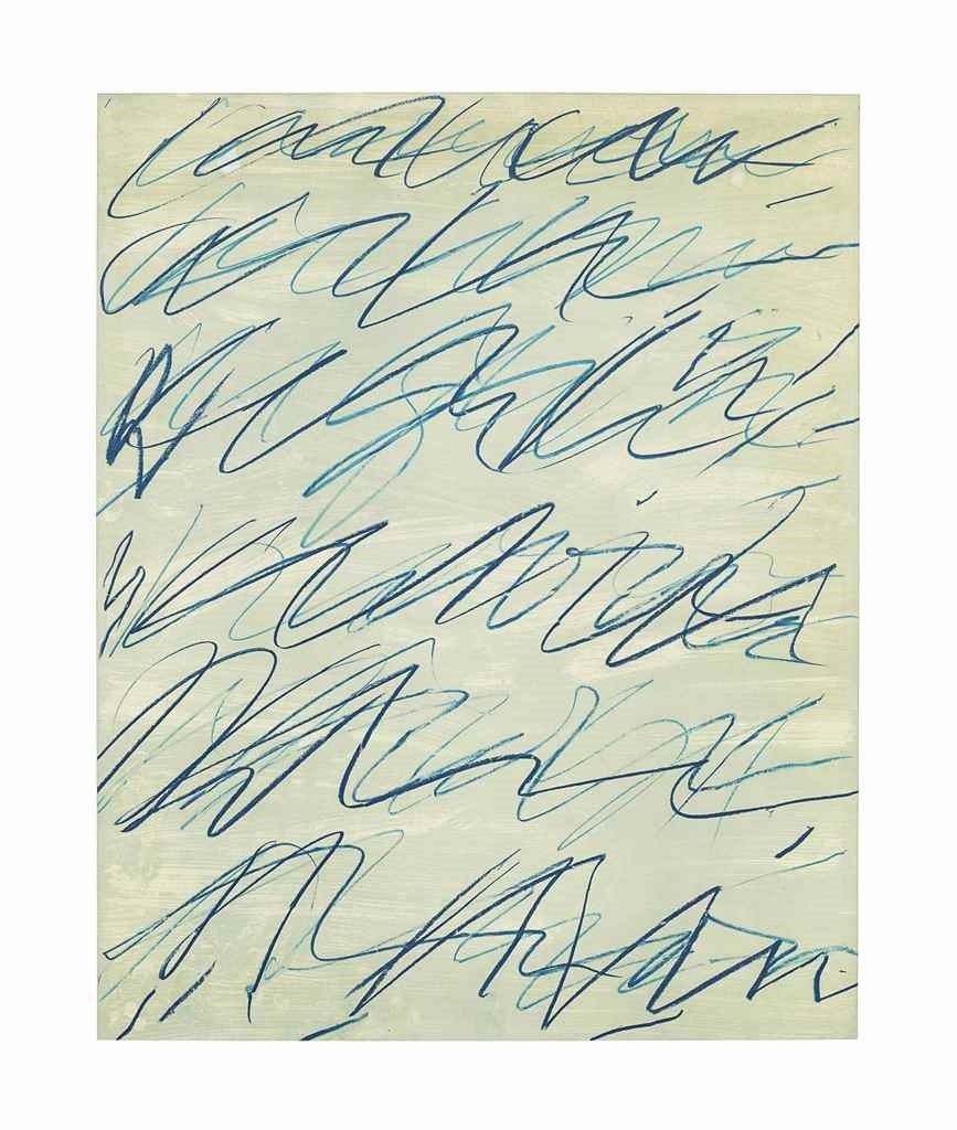 Cy Twombly | ROMAN NOTES I (1970) | MutualArt