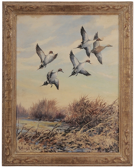 Roland H. Clark | Pintails Rising (1938) | MutualArt