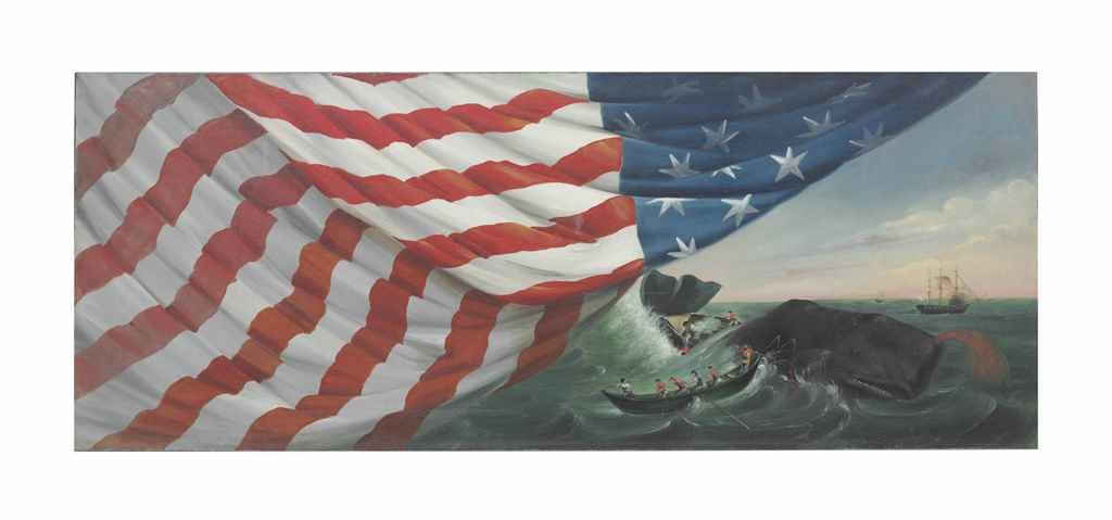 American School, 19th Century | A New England Whaling Scene | MutualArt