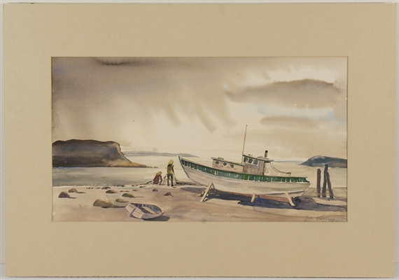 Jule Kullberg | Evening Squall (Circa 1944) | MutualArt