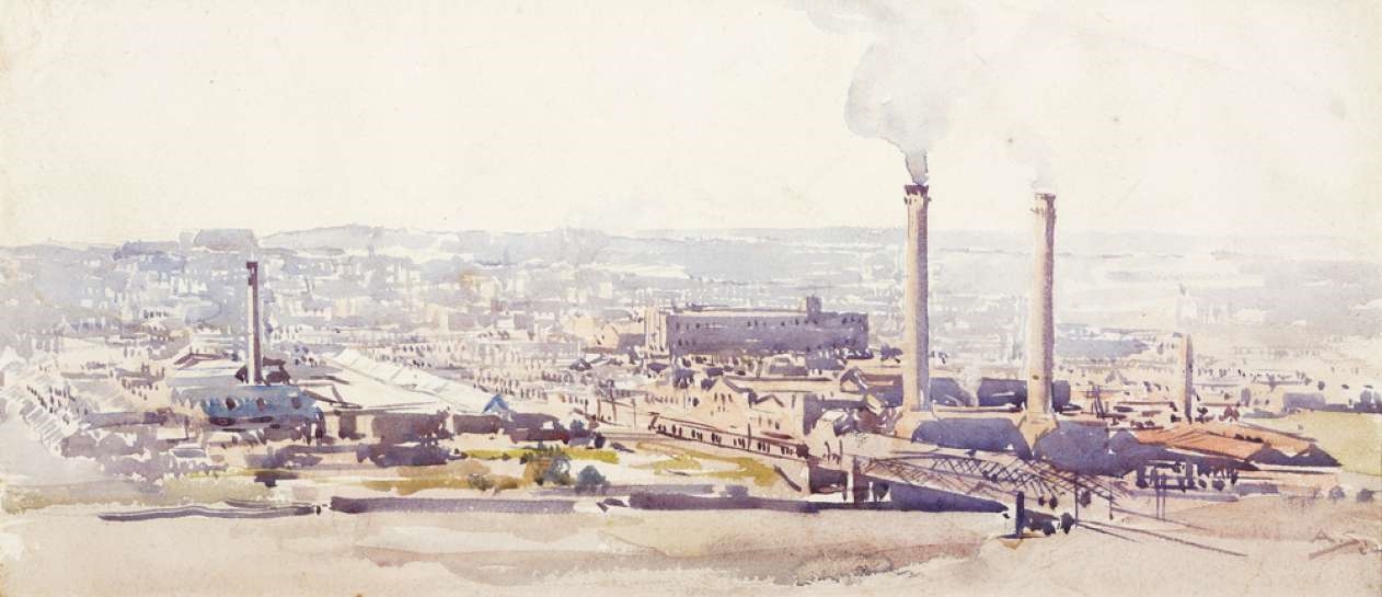 Arthur Streeton | Victorian Landscape (1925) | MutualArt