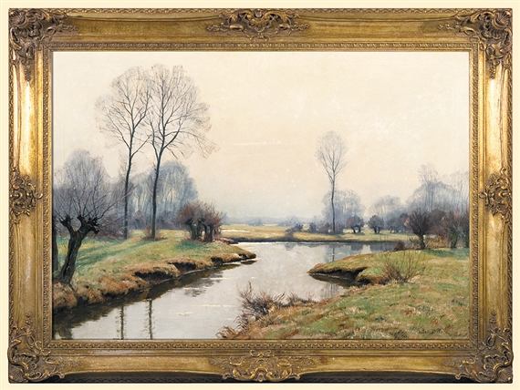 Arthur Bell | Rhein Landscape | MutualArt