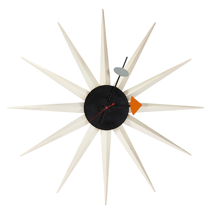 George Nelson | Starburst wall clock (1950s) | MutualArt