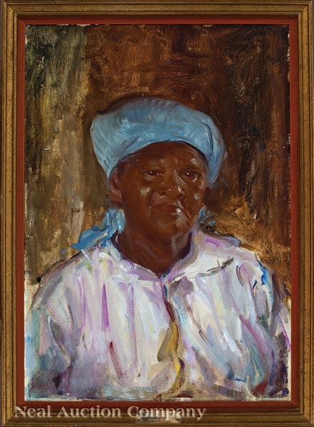 Wayman Elbridge Adams | Portrait of a Negro Woman | MutualArt