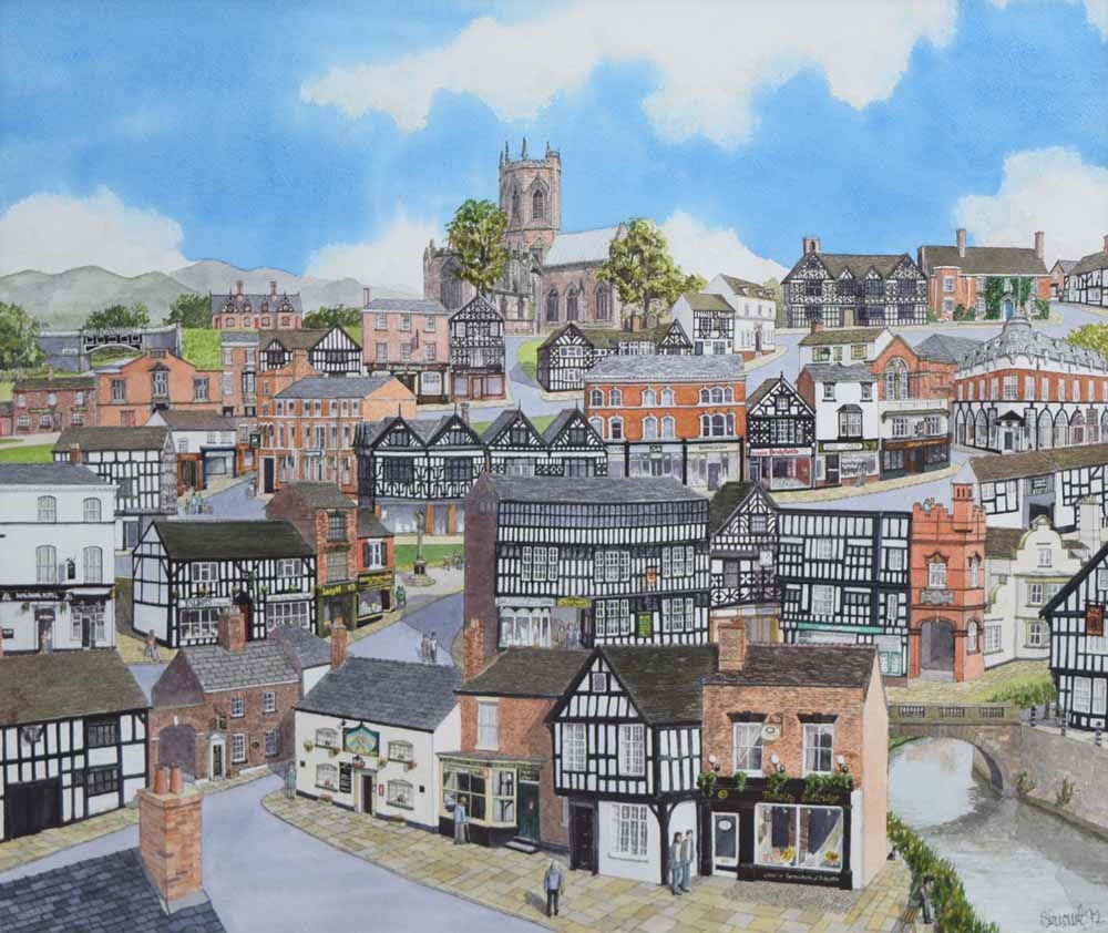 Martin Stuart Moore | Memories of Nantwich (1992) | MutualArt