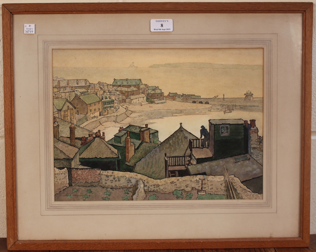 Thomas Maidment | St. Ives from Barnoon | MutualArt