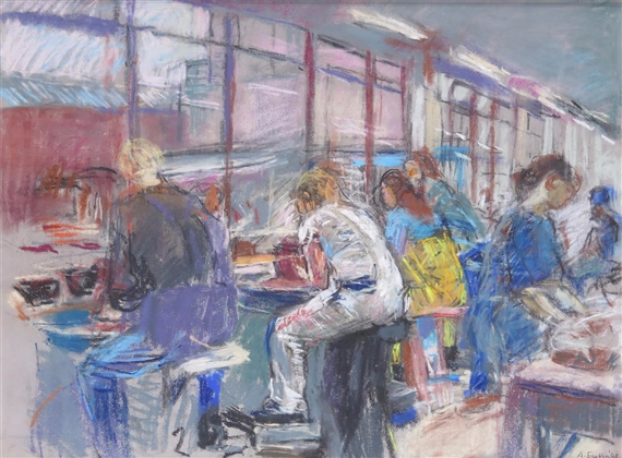 Anthony Eyton | The Dead Sea | MutualArt