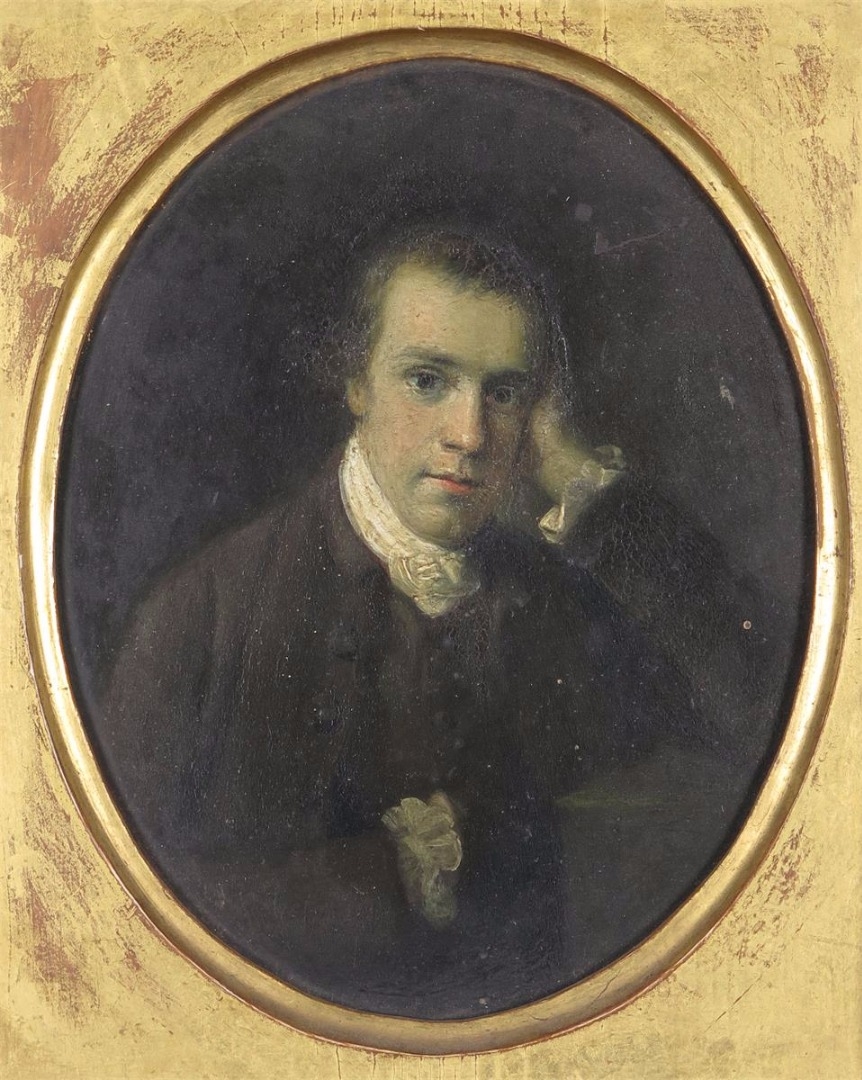 British School, 18th Century | A Pair: Portraits believed to be William ...