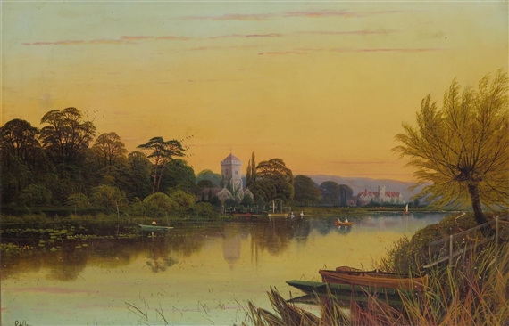R. Allan | A view of Bisham on Thames | MutualArt