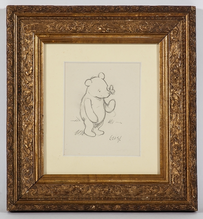 Ernest Howard Shepard | Pooh and Piglet delivering parcels (1931 ...