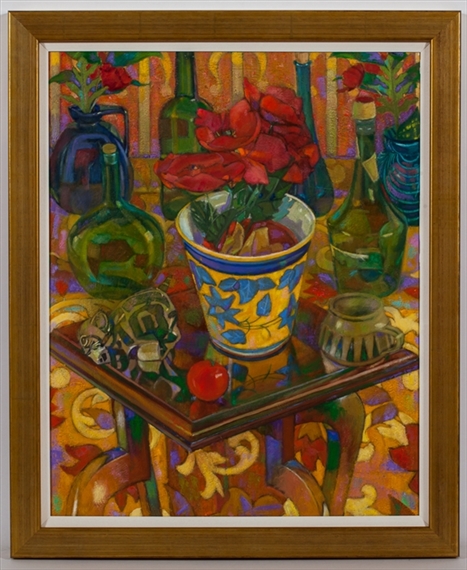 Neil Clark | GLASS POPPIES | MutualArt