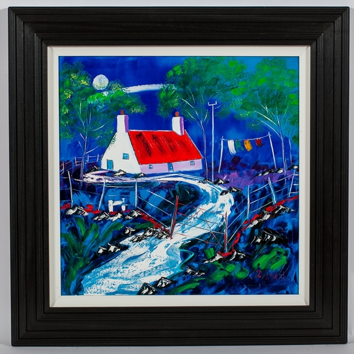 John Damari | THE WASHINGS OUT AT THE CROFT | MutualArt