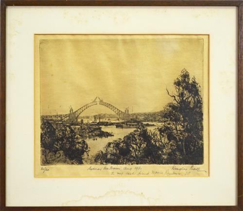 Douglas Pratt | Sydney Harbour (1930) | MutualArt