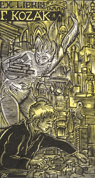 Josef Váchal | Collection of 35 exlibris images | MutualArt
