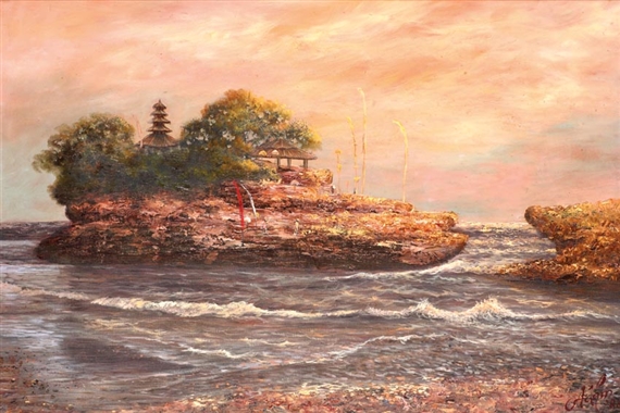 Adam Lay | Tanah Lot (1988) | MutualArt