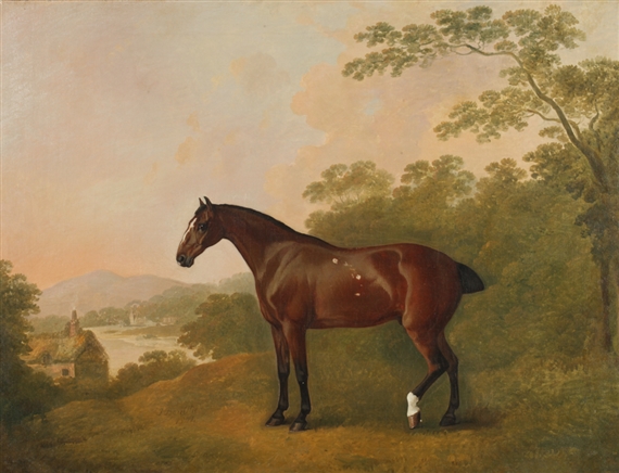 John Boultbee | A Horse in a Landscape (1807) | MutualArt