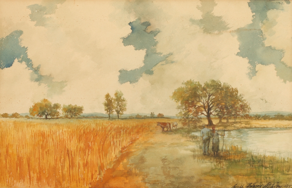 Joseph Anthony Atchison | Maryland/Virginia Landscape (1937) | MutualArt