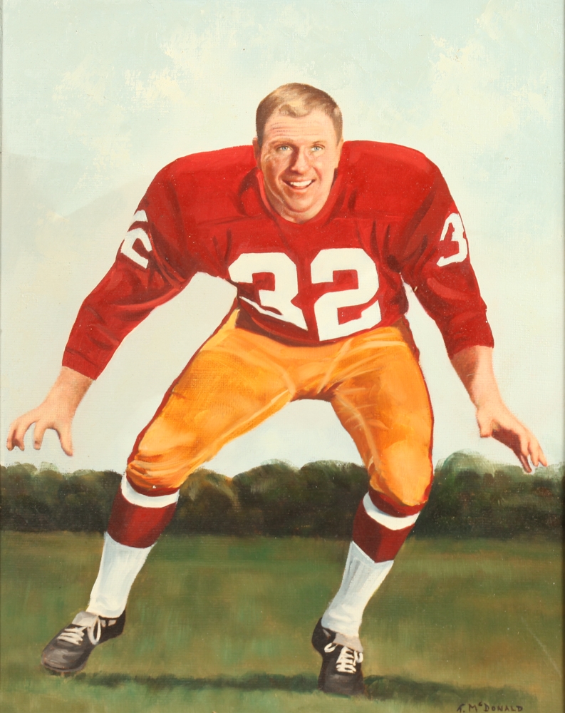 T. Mcdonald | Portrait of Jack Pardee | MutualArt