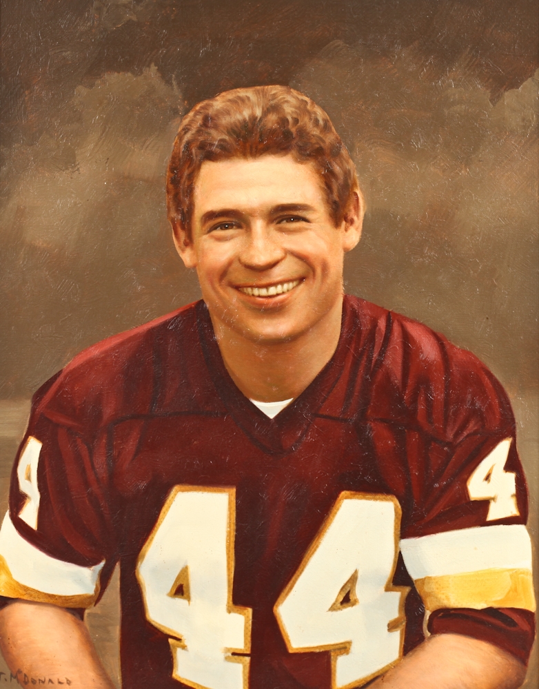 T. Mcdonald | Portrait of John Riggins | MutualArt