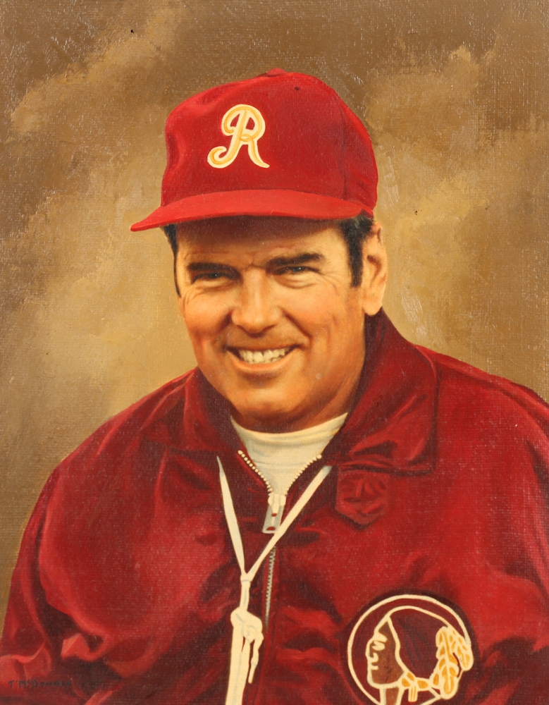 T. Mcdonald | Portrait of Jack Pardee | MutualArt