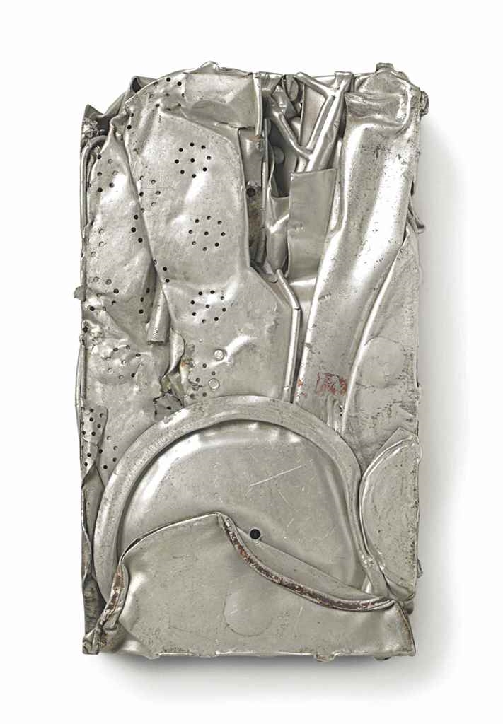 César Baldaccini | Compression Murale (1970) | MutualArt