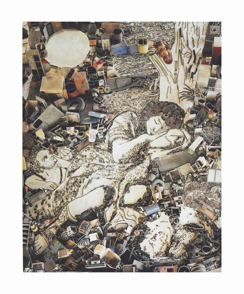 Vik Muniz | Medea, about to Kill her Children, after Eugène Delacroix ...