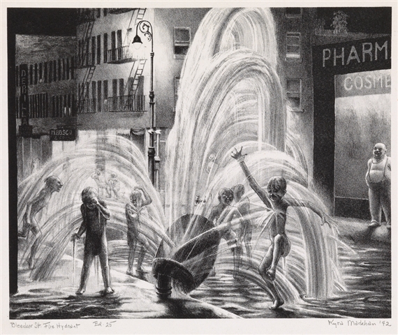 Kyra Markham | Bleecker Street, Fire Hydrant (1942) | MutualArt