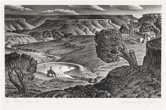 Alexandre Hogue | Cap Rock Ranch | MutualArt