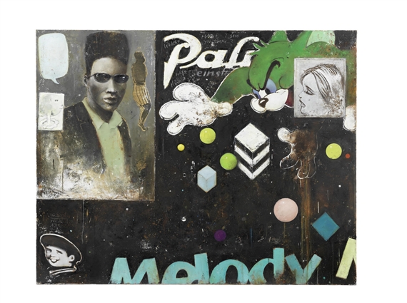 Ransome Stanley | Green Cat (2013) | MutualArt