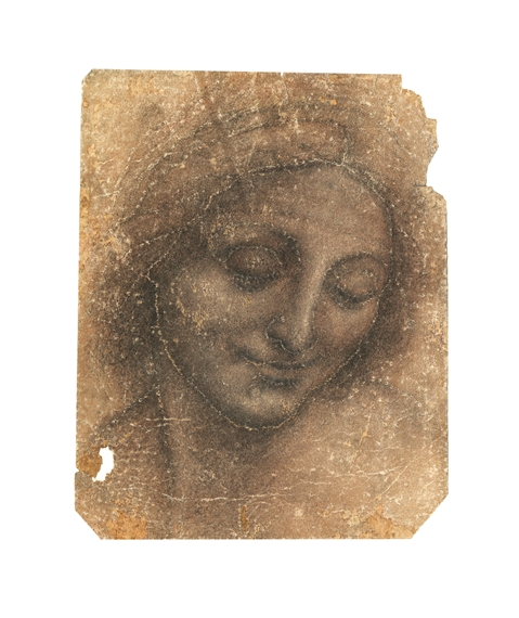 Leonardo da Vinci | Study for the head of St. Anne | MutualArt