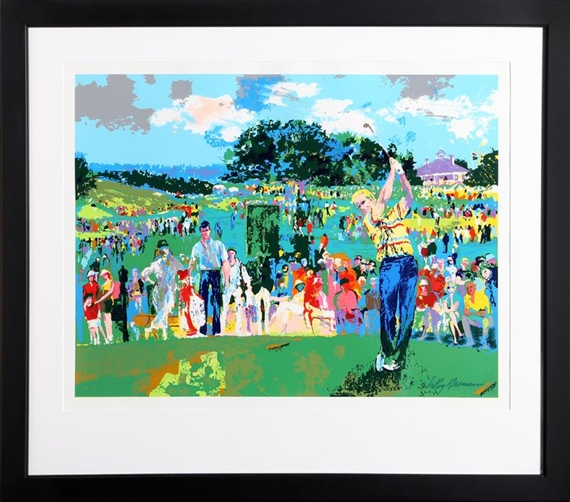 LeRoy Neiman | Good Luck (Jack Nicklaus) (1994) | MutualArt