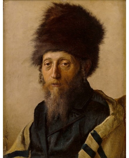 Isidor Kaufmann | Portrait of a Man in a Shtreimel | MutualArt