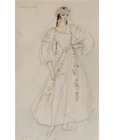 Natalia Goncharova | COSTUME DESIGN (1881 - 1962) | MutualArt