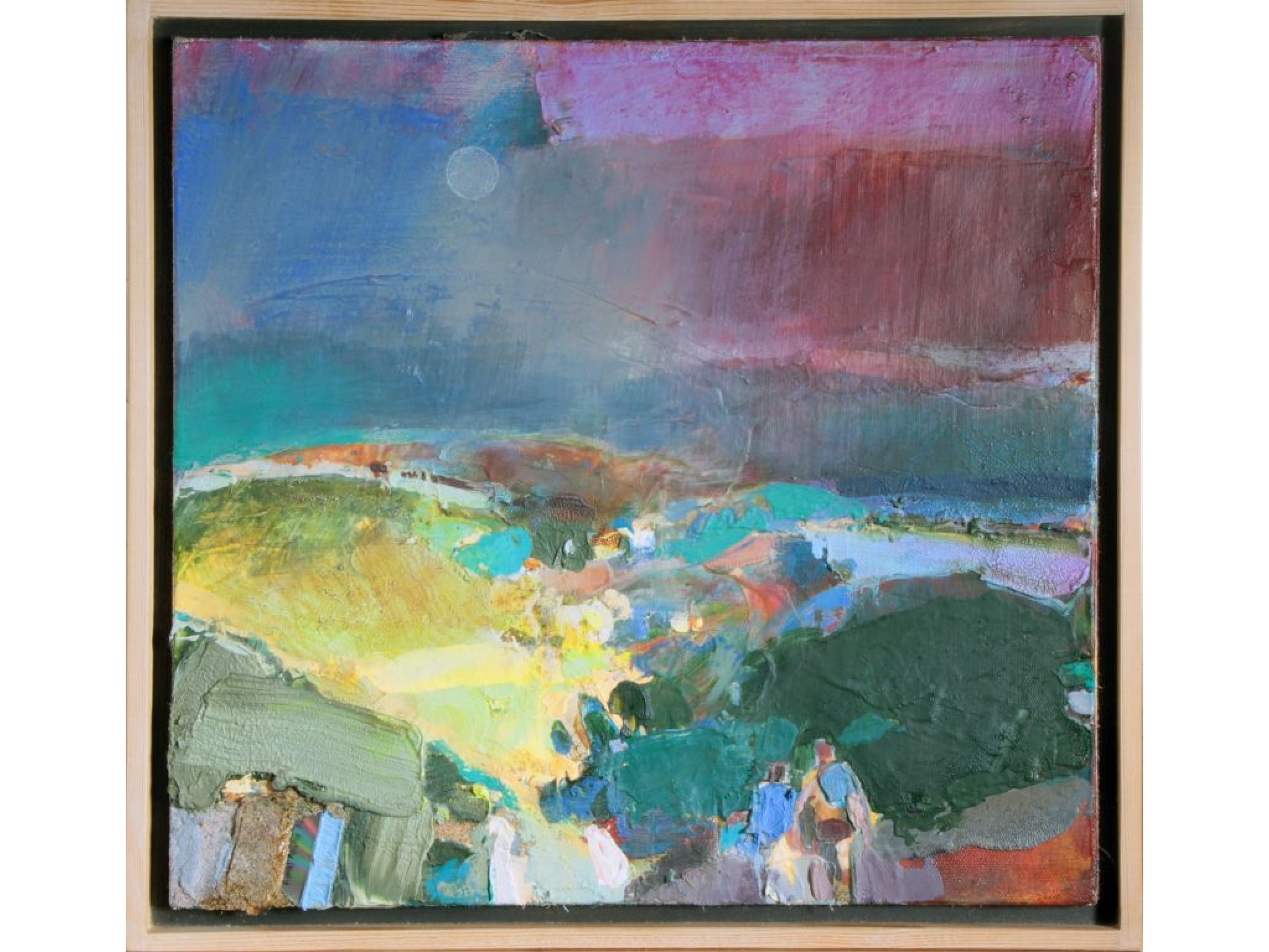 David Prentice | Landscape with Red Sky (2004 - 2008) | MutualArt