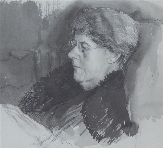 Geoffrey Hamilton‏ Rhoades | Miss Turner (1926) | MutualArt