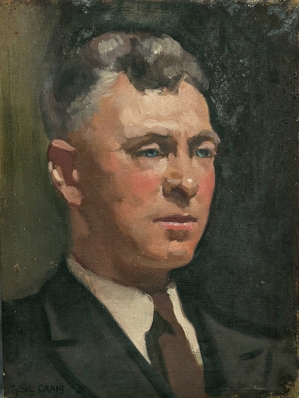 Sybil Craig | Portrait of Ralph Justice | MutualArt