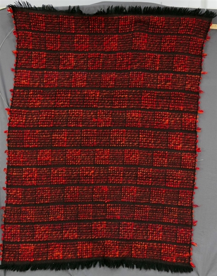 Marcella Hempel | Handwoven Tabby Wave Rug with Thick Weft Lines (Circa ...