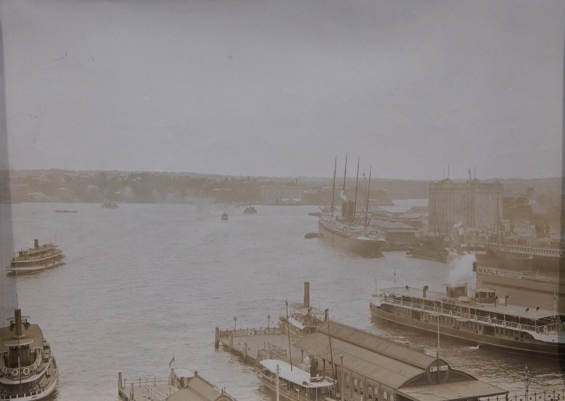 Henry King | Circular Quay Showing the Manly Jetty | MutualArt