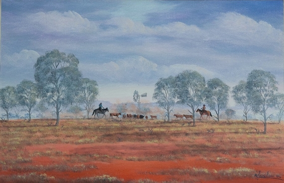 Jack Absalom | Aboriginal Stockman (1994) | MutualArt