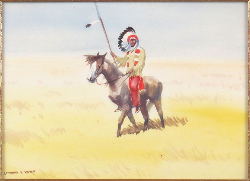 Leonard Howard Reedy | Apache Scouts | MutualArt
