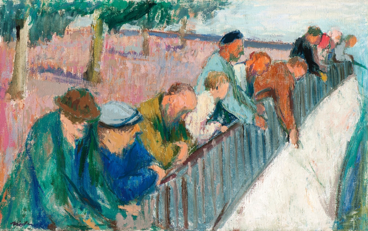 Rudolf Riester | Skizze von Zürich (sketch of Zurich) | MutualArt