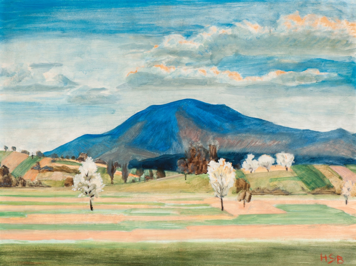 Hermann Burte | Landscape at Markgräflerland | MutualArt