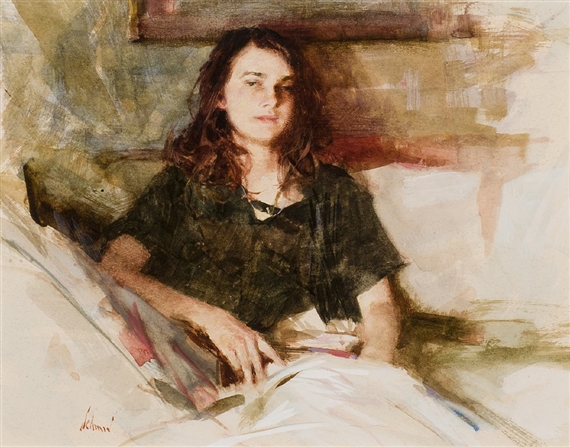 Richard Alan Schmid | Portrait of Rose Frantzen | MutualArt