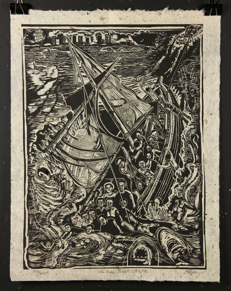 Eric Avery | Haitian Boat People | MutualArt