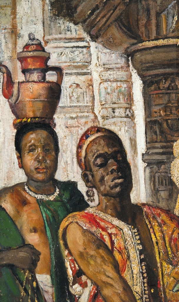 Gyula Tornai | Treasure carriers | MutualArt