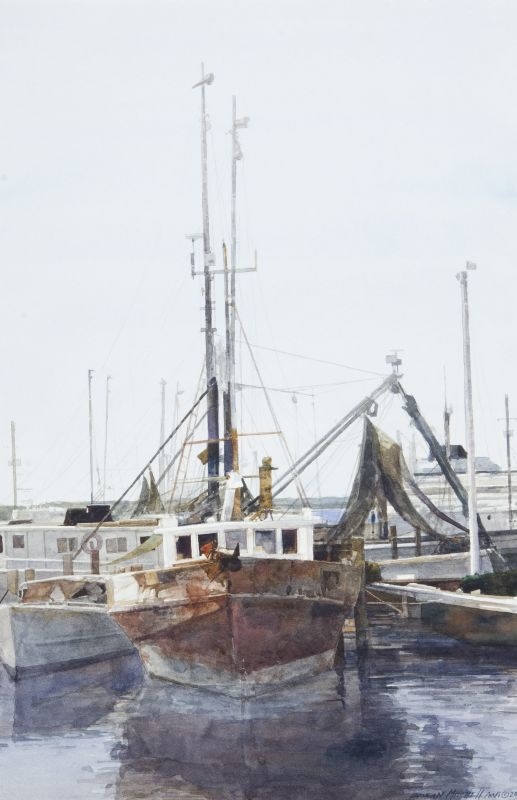 Dean Mitchell | Fisherman's Boat | MutualArt