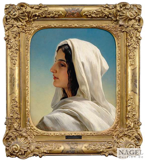 Albert Gräfle | Portrait of a vestal | MutualArt